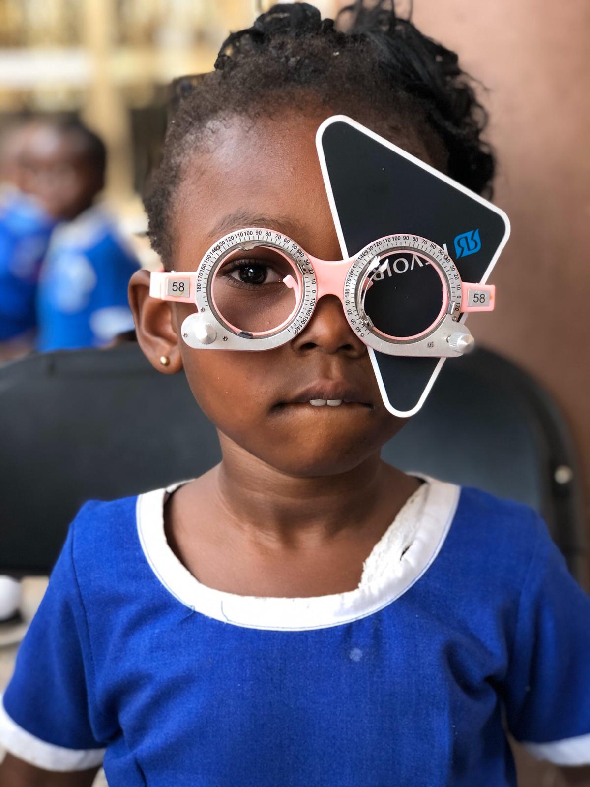 Iris de Jong, eye care volunteer in Ghana